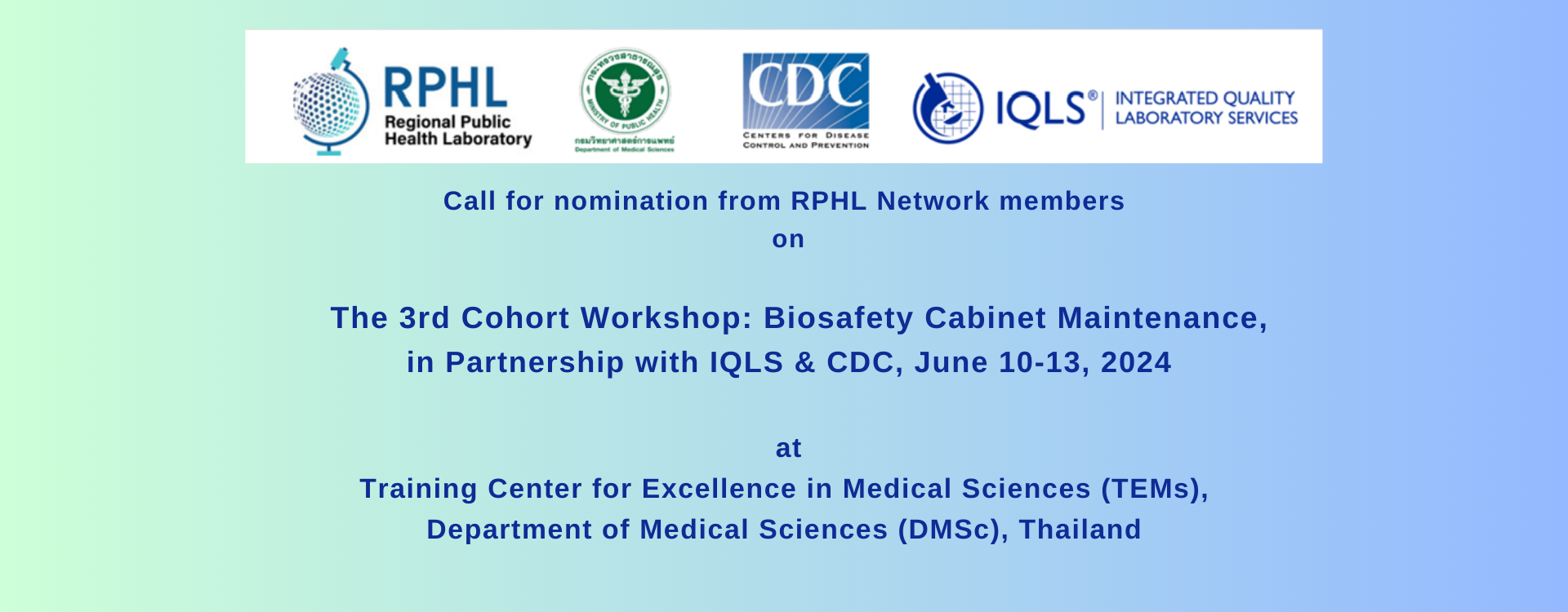 Regional Public Health Laboratory Network